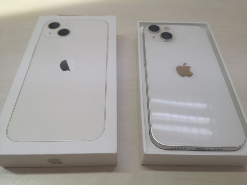 Iphone 13 White/256Gb-100 %battery health гр. Варна Център • OLX.bg