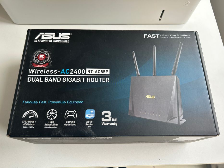 Безжичен Gaming Рутер ASUS RT-AC85P, AC2400, Dual-Band, Wi-Fi гр ...