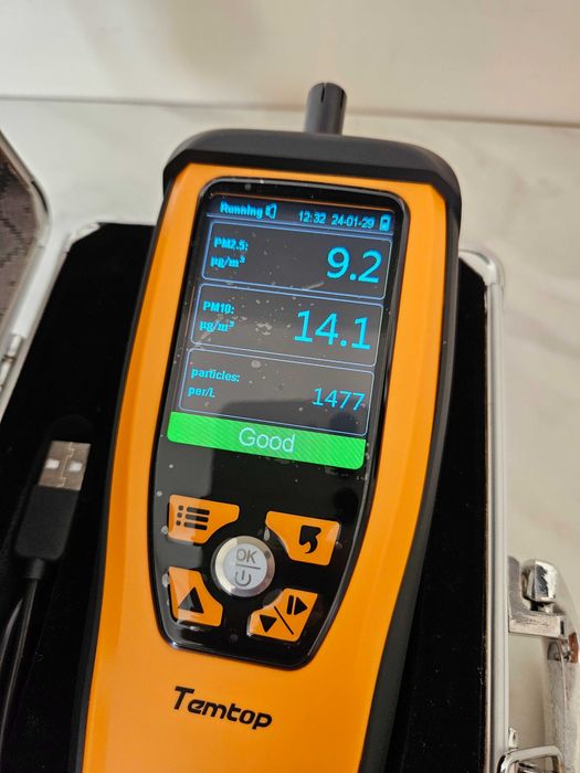 Temtop M2000 2nd Gen – Прецизен анализ на въздуха за вашето здраве гр ...