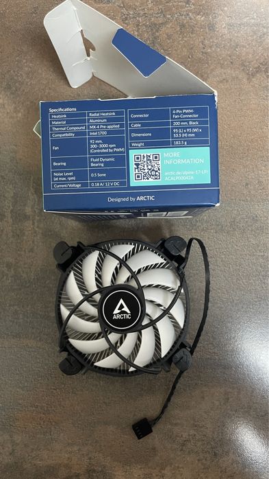 Cooler Arctic Alpine 17 LP intel LGA 1700 Ploiesti • OLX.ro