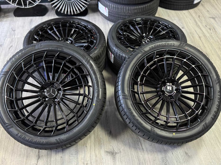 Set Roti Complet Mercedes GLE W167 R 22 anvelope 285 40 22 325 35 22 ...