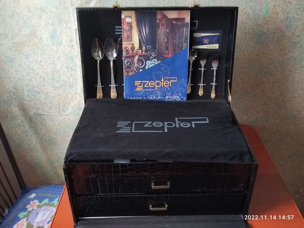Набор столовых приборов Zepter Original 86 предметов: 150 000 тг ...