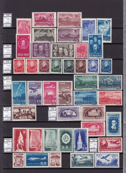 Clasor colectie timbre România 1858 Iasi • OLX.ro