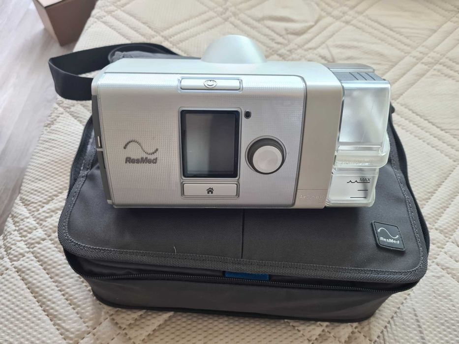 BiPAP апарат за сънна апнея на Res Med - AirCurve 10S гр. София Красна ...