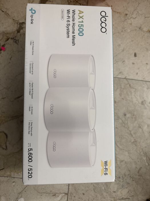Set Router & Repeater TP-Link Deco X1500, Dual Band, Gigabit mesh Iasi ...
