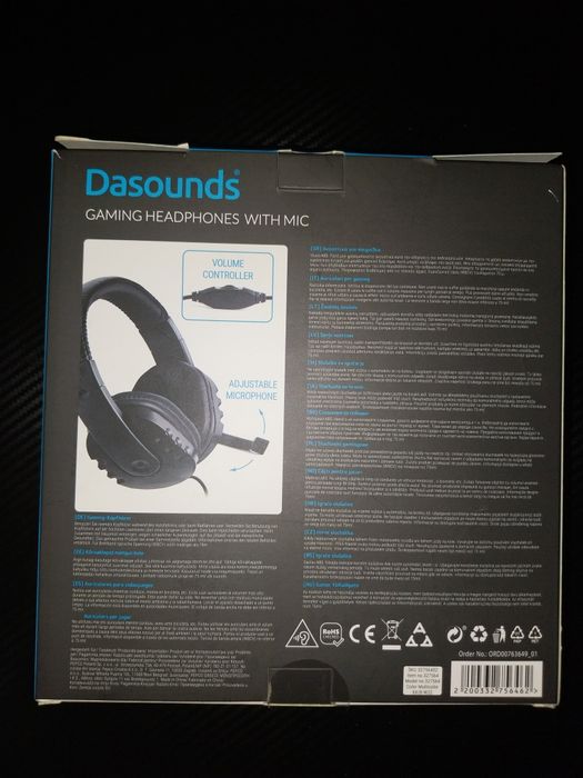 Căști gaming Dasounds cu microfon Valea Mosneagului • OLX.ro