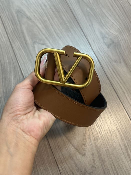 Curea Valentino-poze reale-piele naturală!Gravura interior ștanțată ...