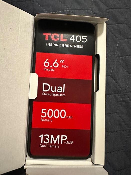 TCL 405 Dark Gray гр. Пловдив Беломорски • OLX.bg
