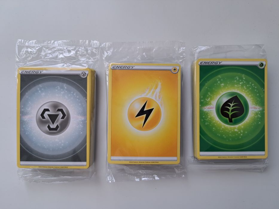 Pokemon Energy cards pack / Покемон енергийни карти тесте гр. Пловдив ...
