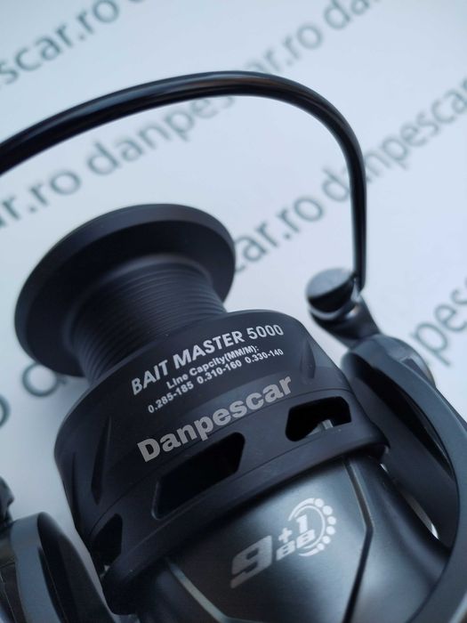 SET 4 Mulinete Crap EastShark BAIT MASTER 5000 BAITRUNNER 0,28mm/185m ...