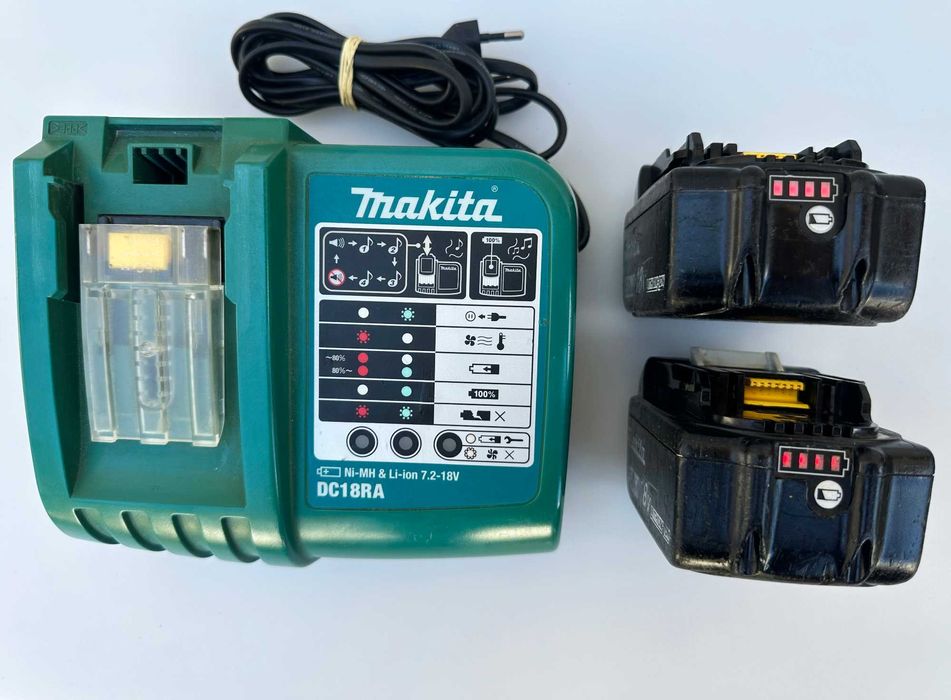 Makita DDF 484 Black Edition - Безчетков винтоверт 2x18V 5.0Ah гр ...