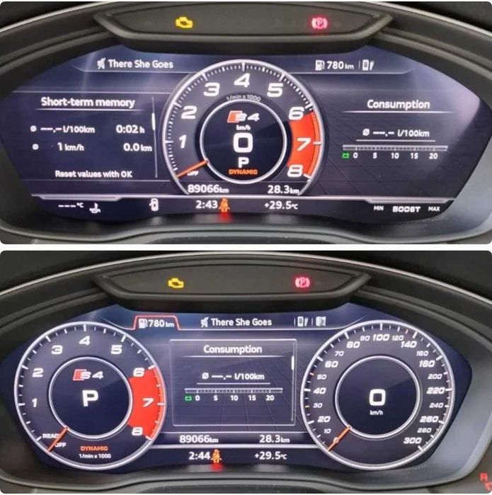 Audi Sport Layout Ауди А3, А4, А5, Q5, Q7 Cockpit Виртуално Оформление ...