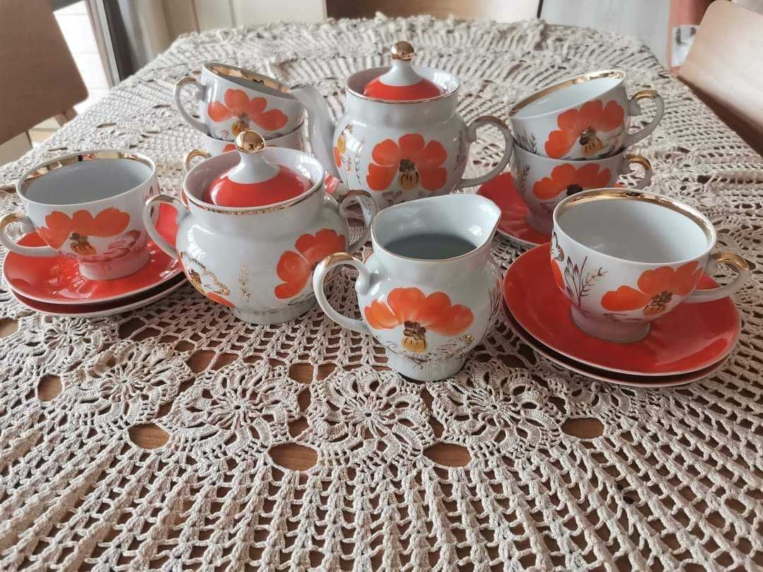 Руски сервиз чай гр. Варна Център • OLX.bg