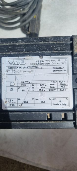 Aparat sudura STEL MAX 142 Iasi • OLX.ro