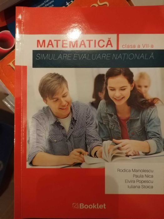 Matematica - Clasa 7 - Simulare Evaluare Nationala 2019 Craiova • OLX.ro