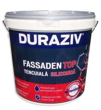 Tencuiala pentru vata minerala ALBA - Fassaden Top Siliconica 25 KG ...