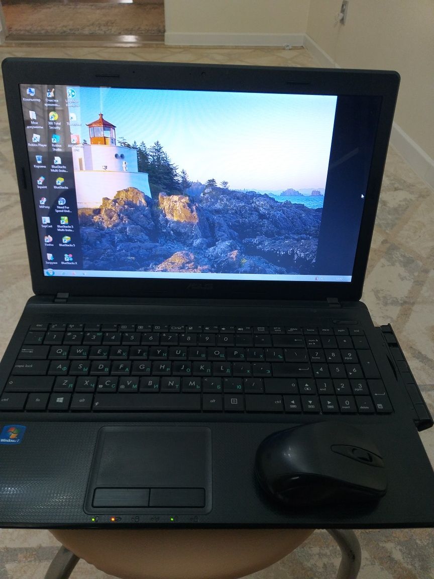 Ноутбук Asus, 2012 года, в хорошем состоянии: 35 000 тг. - Настольные ...