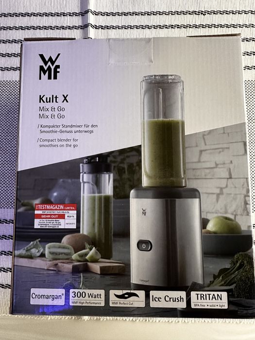 Уред за смути WMF Kult X Mix & Go 0.6л гр. Варна Операта • OLX.bg