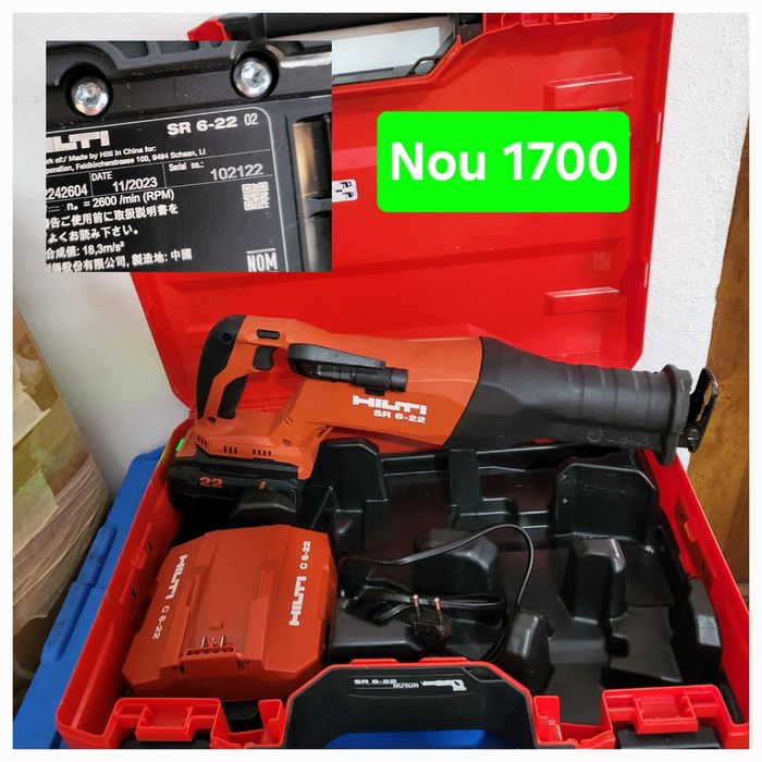 Hilti SR6 22 Nuron nou poze reale Unirea • OLX.ro