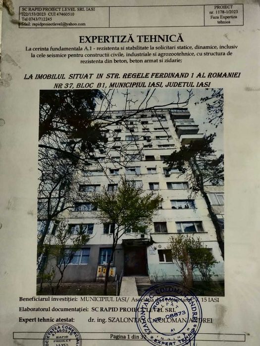 Apartament de 3 camere pe Splai Bahlui Iasi • OLX.ro