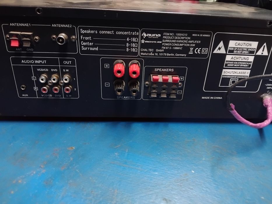 Усилвател auna 500w с. Новачене • OLX.bg