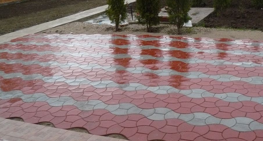 Pavele pentru zone rezidentiale - pavaje model combi dreptunghi montaj ...