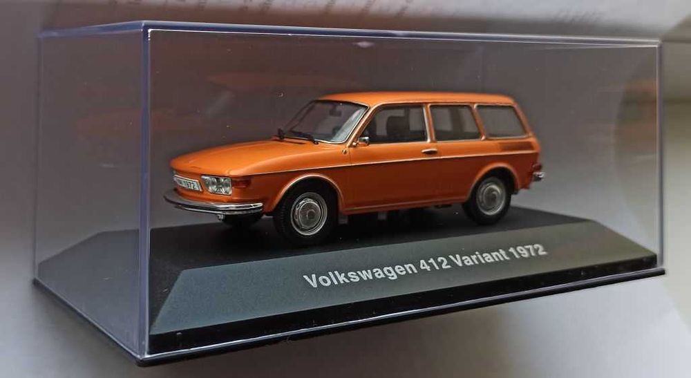 Macheta VW 412 Variant 1972 Break - IXO/Altaya 1/43 Volkswagen Bucuresti Sectorul 2 • OLX.ro