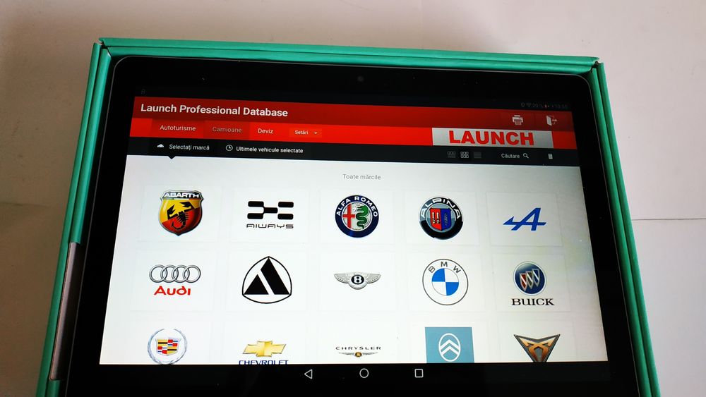 Kit Interfata Auto LAUNCH PRO5S X431 Easydiag + Tableta Huawei 10.1 ...