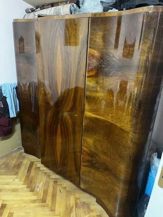 Set Mobila Curbata din lemn masiv Nuc Bucuresti Sectorul 4 • OLX.ro