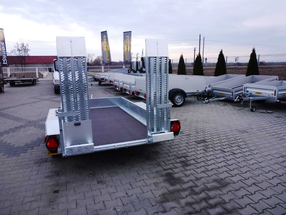 Remorca transport utilaje excavatoare Humbaur Satu Mare • OLX.ro