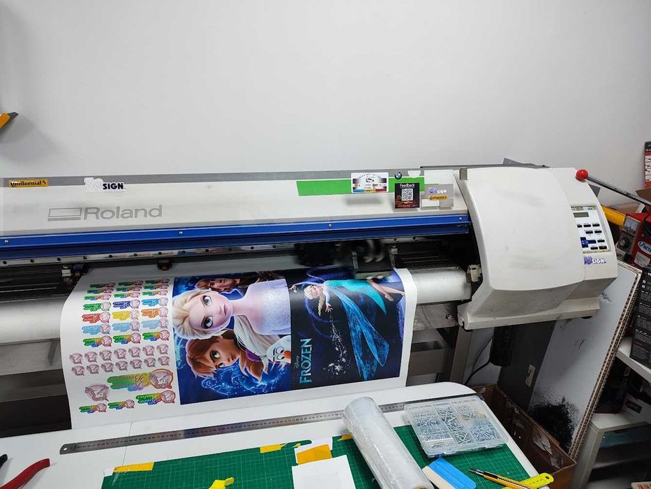 Imprimanta ecosolvent ROLAND SP 540V printer-cutter Sibiu • OLX.ro