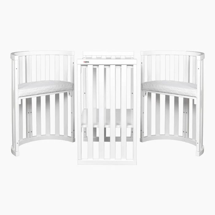 Patut bebe rotund/oval Mon Amie 9 in 1 alb Ilfov Magurele • OLX.ro