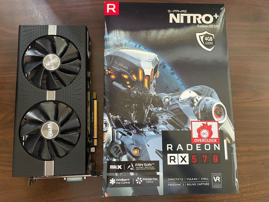 Amd RX 570 NITRO+ гр. Варна Автогара • OLX.bg
