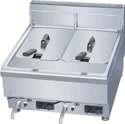 Firmann JUSTRC2 - Friteuza Gaz 2 cuve 10+10 litri; Friteuza dubla Corbeanca • OLX.ro