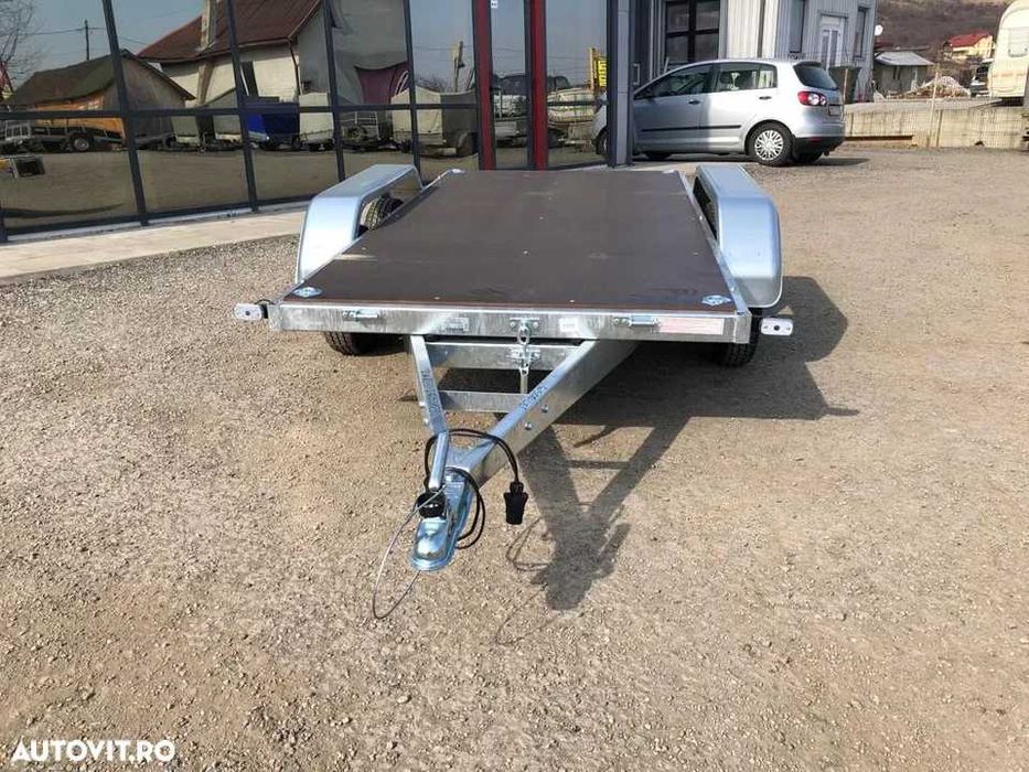 Remorca 2 axe/remorca 750 kg /remorca auto/Neptun PRO 263/129/45 Cluj ...