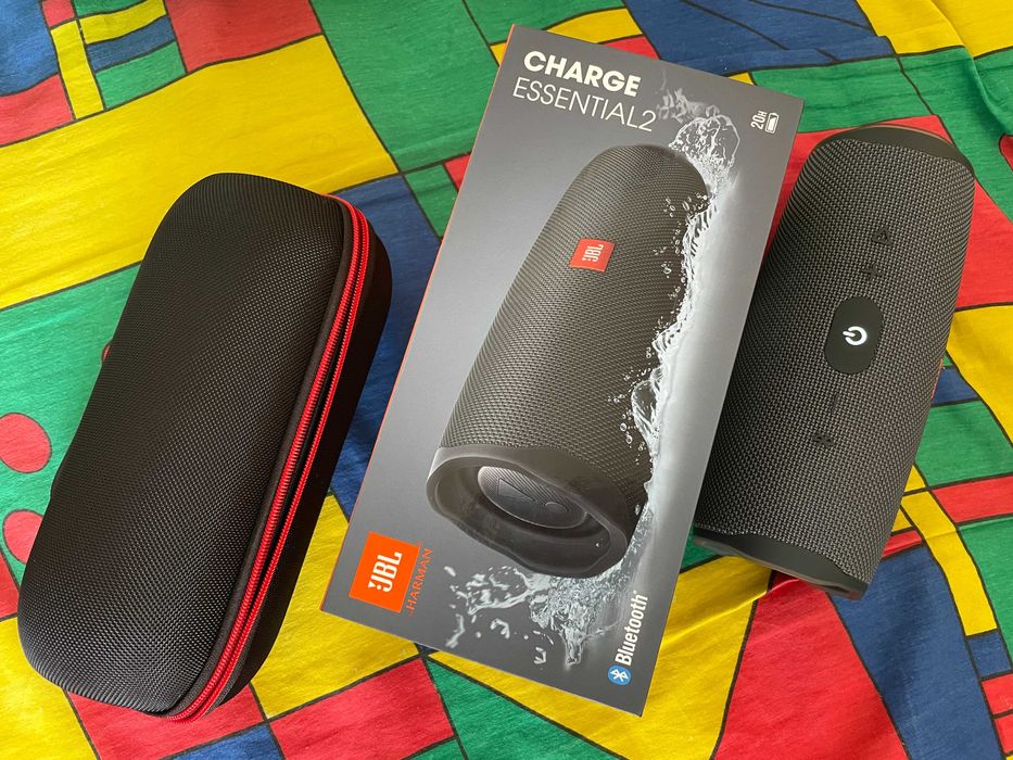Vand boxa bluetooth JBL Charge Essential 2 cu toc de transport ...