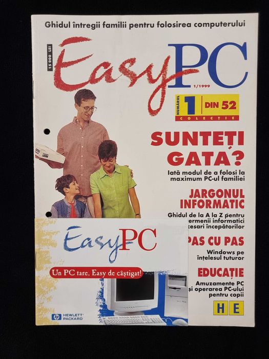 Revista Easy PC de colectie, anul 1999, vol.1,3,4 Timisoara • OLX.ro