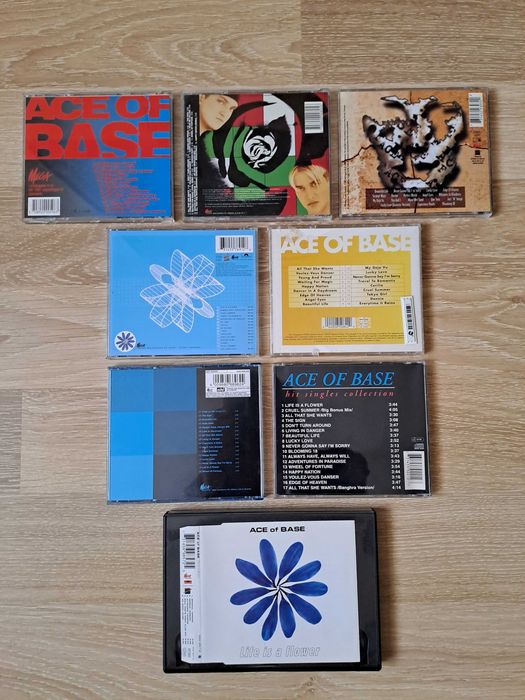 Colectie Ace Of Base - 4 CD originale albume, Greatest Hits si CD Maxi ...