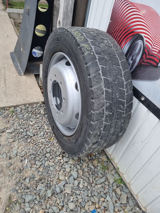 Jante noi tubeles remorca 8 prezoane 825 R20, 900 R20 Ovidiu • OLX.ro