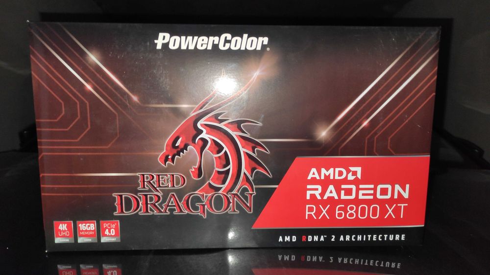 PowerColor Red Dragon RX 6800 XT - в гаранция до 10.04.2026 гр. София ...