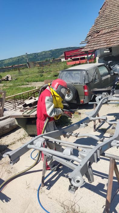 Sablare, restaurare, vopsire electrostatica Beclean • OLX.ro