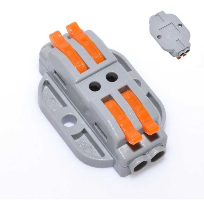 Conector 2 WAGO Regleta WAGO Reglete WAGO Conector Mufa WAGO Bucuresti ...