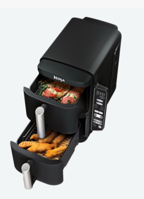 Airfryer Ninja Double Stack SL300, 7.6L, 6funcții de gătit, Neutilizat ...