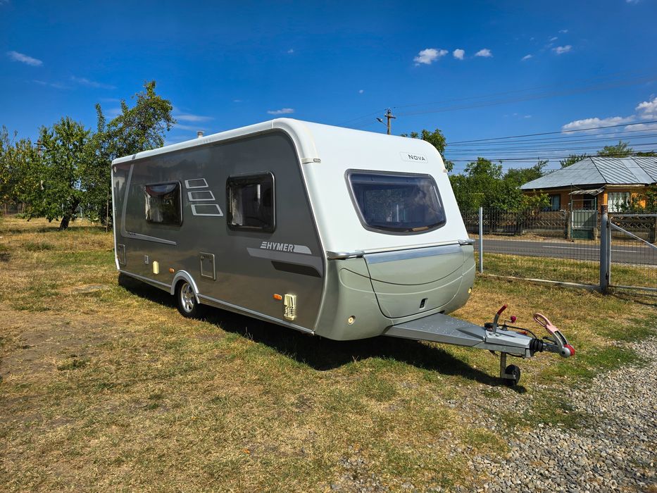 Rulota Hymer Eriba Nova 2009 Off Camping, Boiler Gaz, Cort, Cabina dus ...