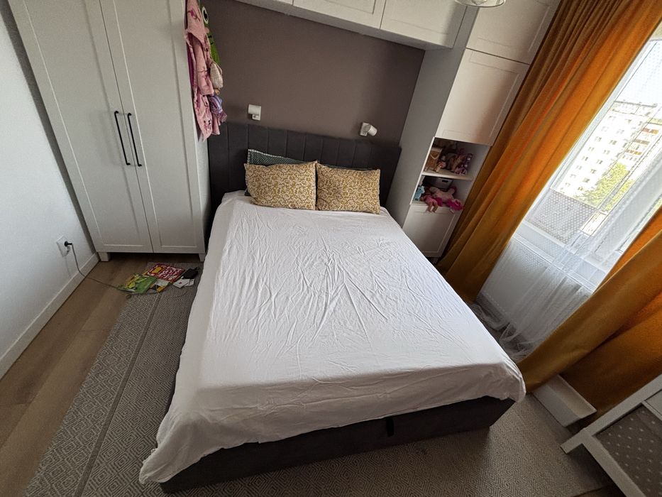 Pat JYSK 160x200 Ca nou + saltea IKEA Bucuresti Sectorul 6 • OLX.ro