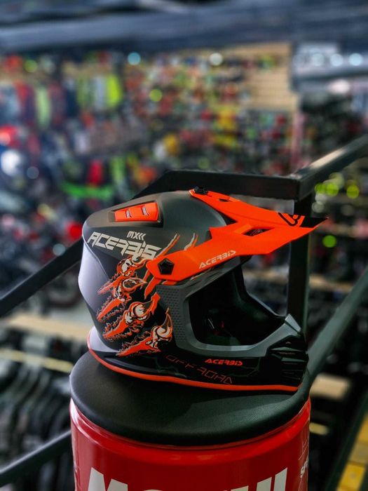 Casca copii Acerbis Profile Junior Orange/Black Brebu Manastirei • OLX.ro