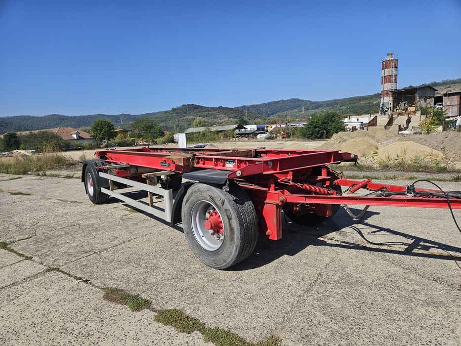 Remorca transport container Medias • OLX.ro