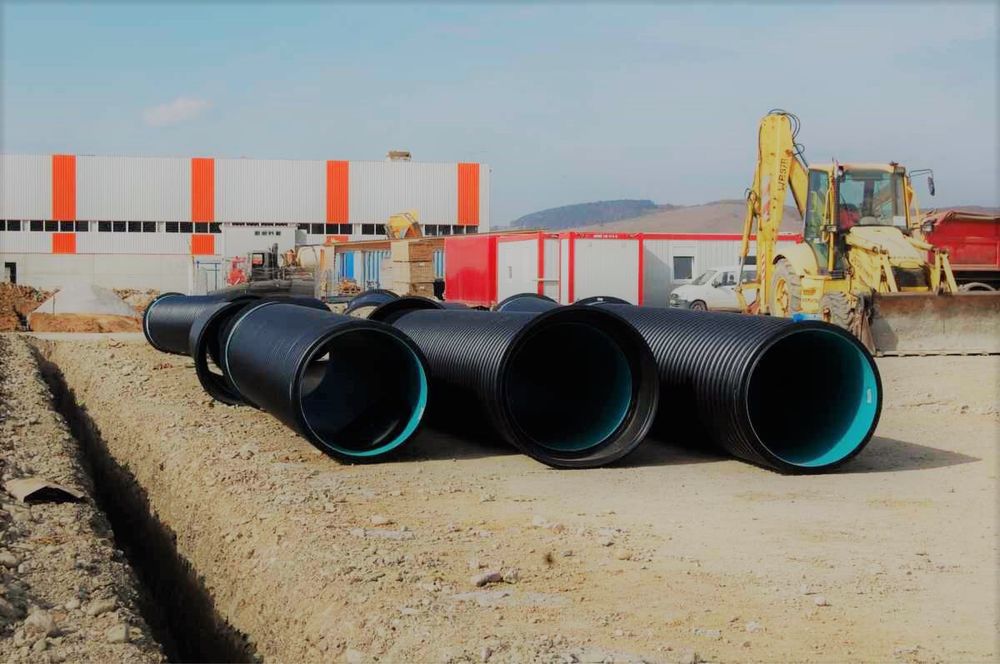 Teava tub corugat, teava apa PEHD, teava PVC, tub gofrat Bucuresti ...