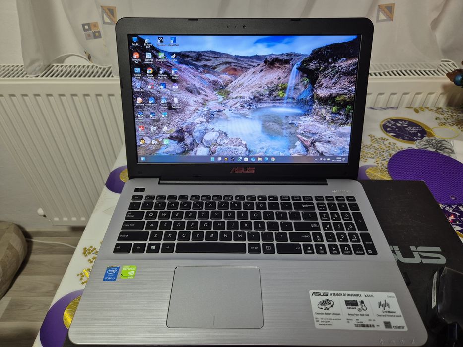 Laptop Asus X555LB, Procesor Intel Core i5 5200U, 8Gb, SSD 500Gb, Alba ...