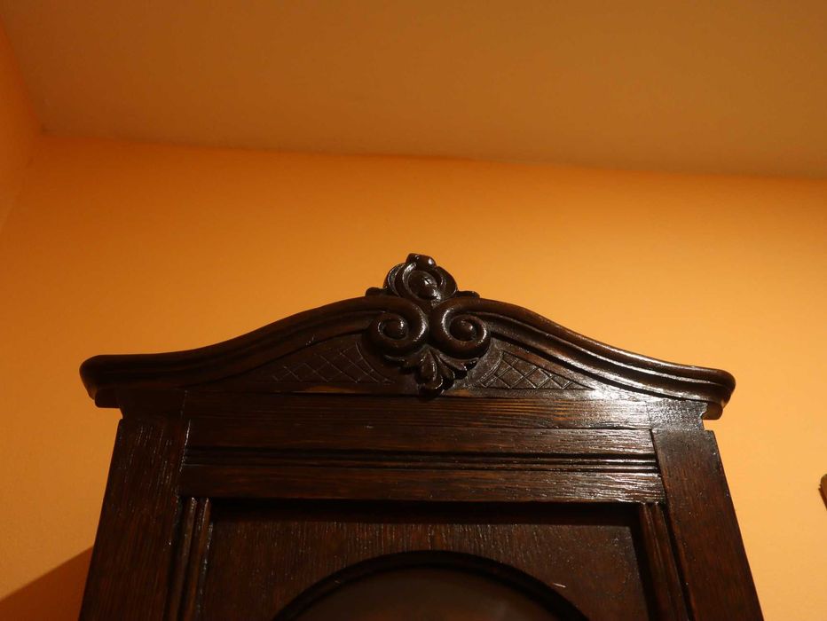 Pendula veche cu greutati si cadran argintat Iasi • OLX.ro